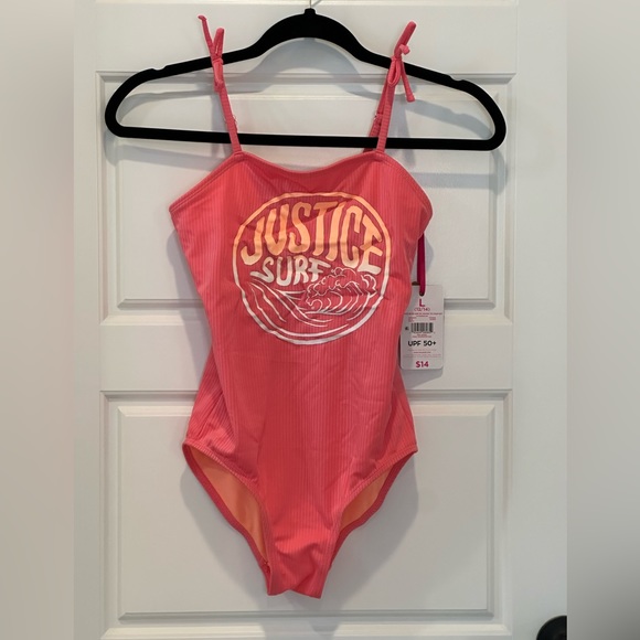 Justice | Swim | Nwt Girls One Piece Swimsuit | Poshmark